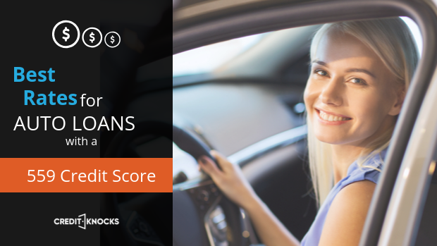 Best Auto Loan Rates With A Credit Score Of 550 To 559 - Credit Knocks ...